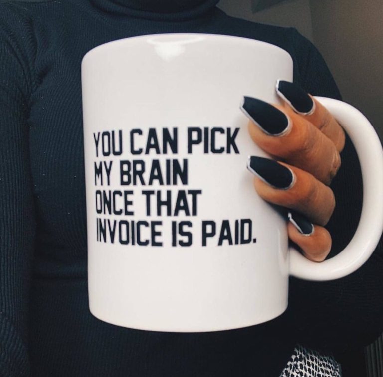 Why you should let certain people "pick your brain"